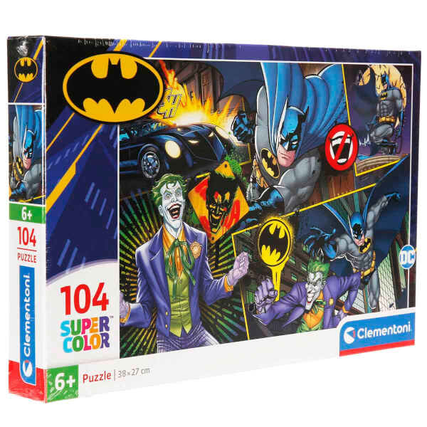 104 Parça Supercolor Puzzle: Batman ve Joker 25031 | Toyzz Shop