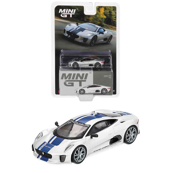 1:64 Mini Gt Jaguar C-X75 Silver Diecast Model Araba | Toyzz Shop