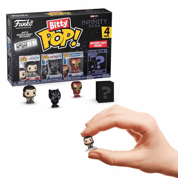 Funko Bitty Pop: Marvel The Infinity Saga Iron Man 4'lü Sürpriz Figür Seti