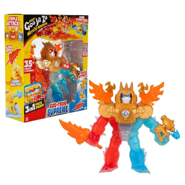 Sesli ve Işıklı 3in1 Goojitzu Meteor Madness Goo-Tron Supreme Figürü ...