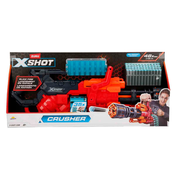 X-Shot Excel Crusher 48 Mermili Sünger Dart Atan Silah 67 cm