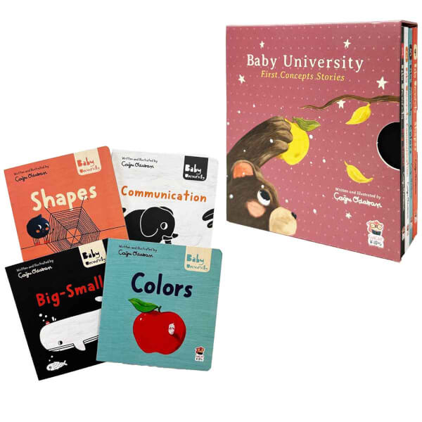 Baby University - First Concepts Stories 4’lü Kitap Seti | Toyzz Shop