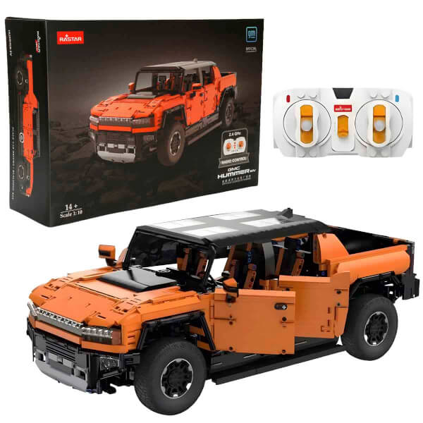 1:10 Hummer EV USB Şarjlı Uzaktan Kumandalı Model Araba Yapım Seti 3851 ...
