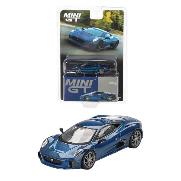 1:64 Mini GT Jaguar C-X75 Blue Diecast Model Araba | Toyzz Shop
