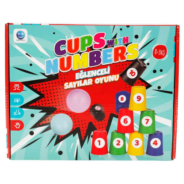 Smile Games Cups With Numbers Eğlenceli Sayılar Kutu Oyunu | Toyzz Shop