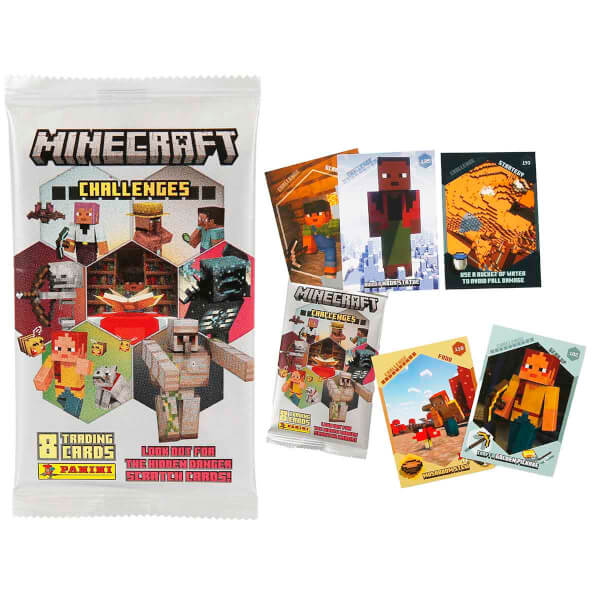 Minecraft Challenges Trading Card 8’li Paket | Toyzz Shop
