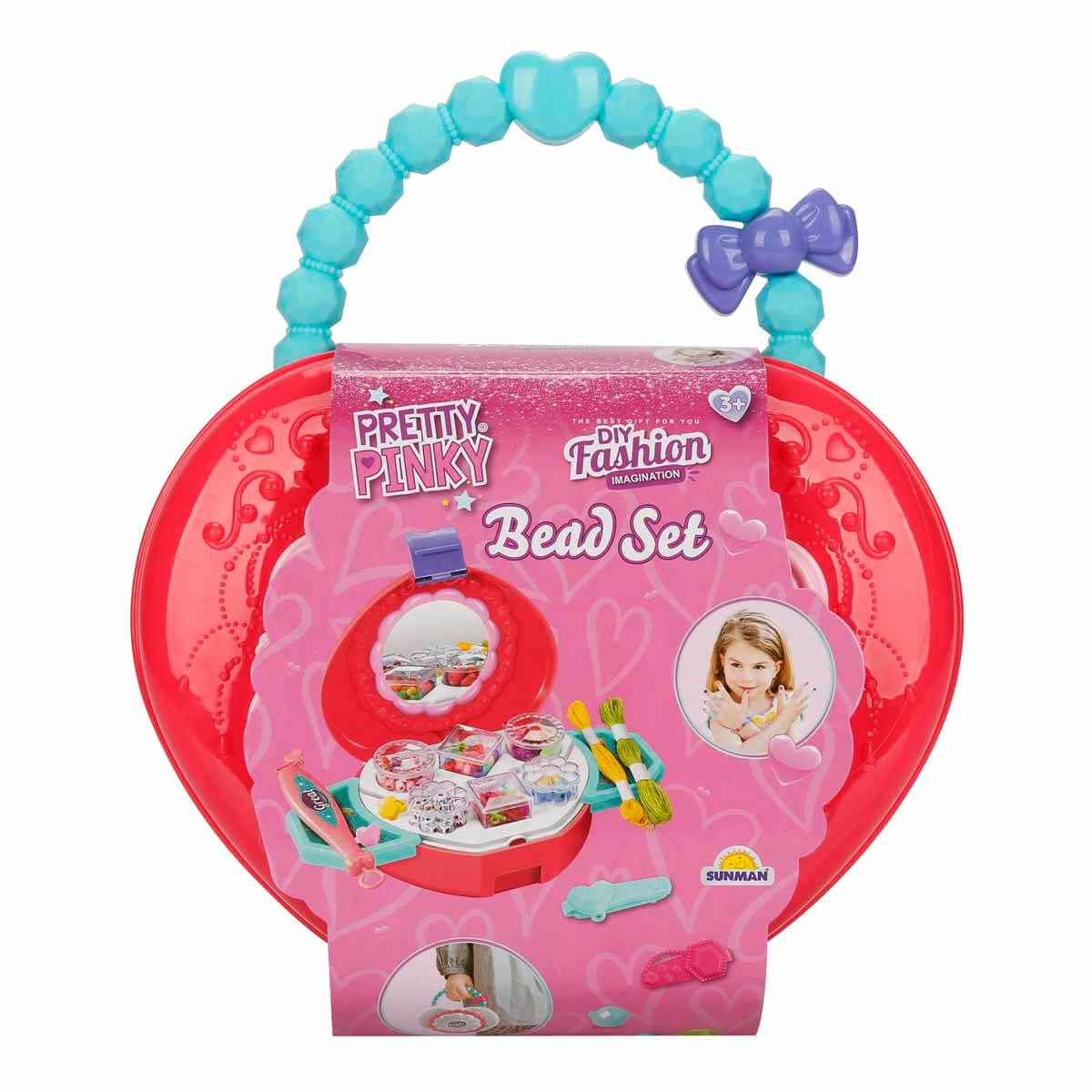 Pretty Pinky Çantalı Boncuk Seti | Toyzz Shop
