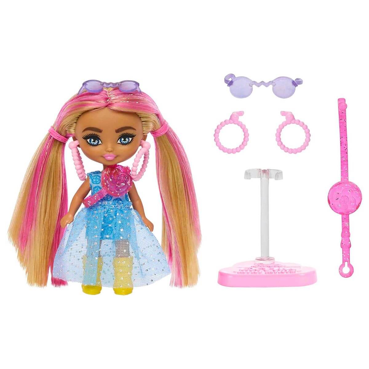 Barbie Extra Mini Minis Bebek Çeşitleri HLN44 - Esmer Sarı Saçlı ...