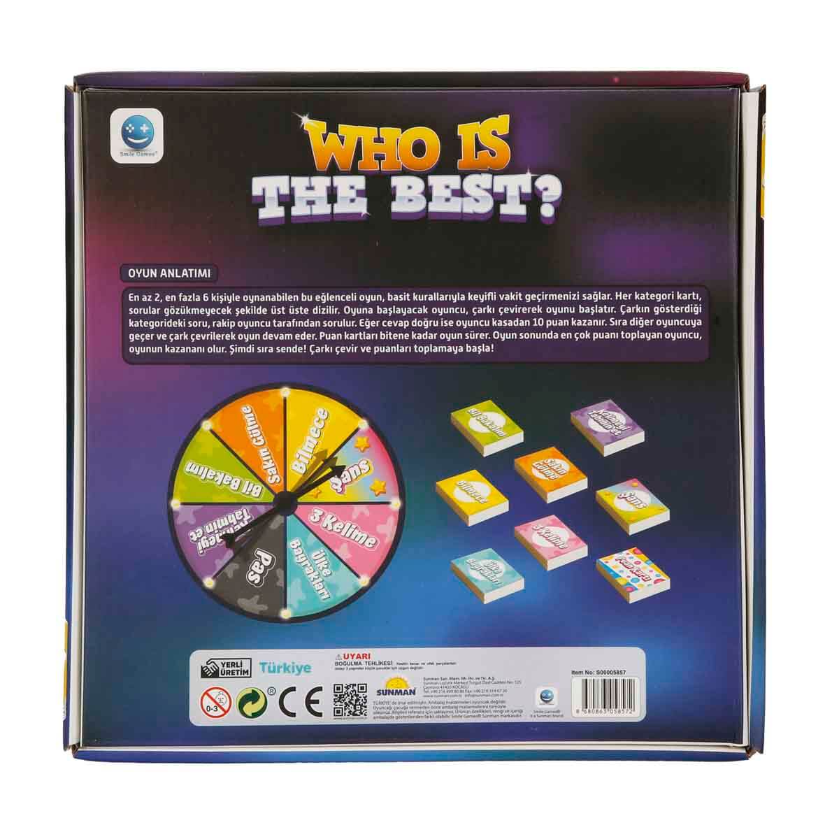 Smile Games Who Is The Best Kutu Oyunu | Toyzz Shop