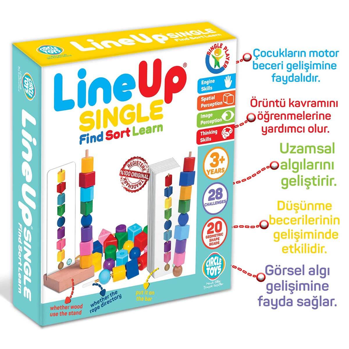 Circle Toys Line Up Single | Toyzz Shop