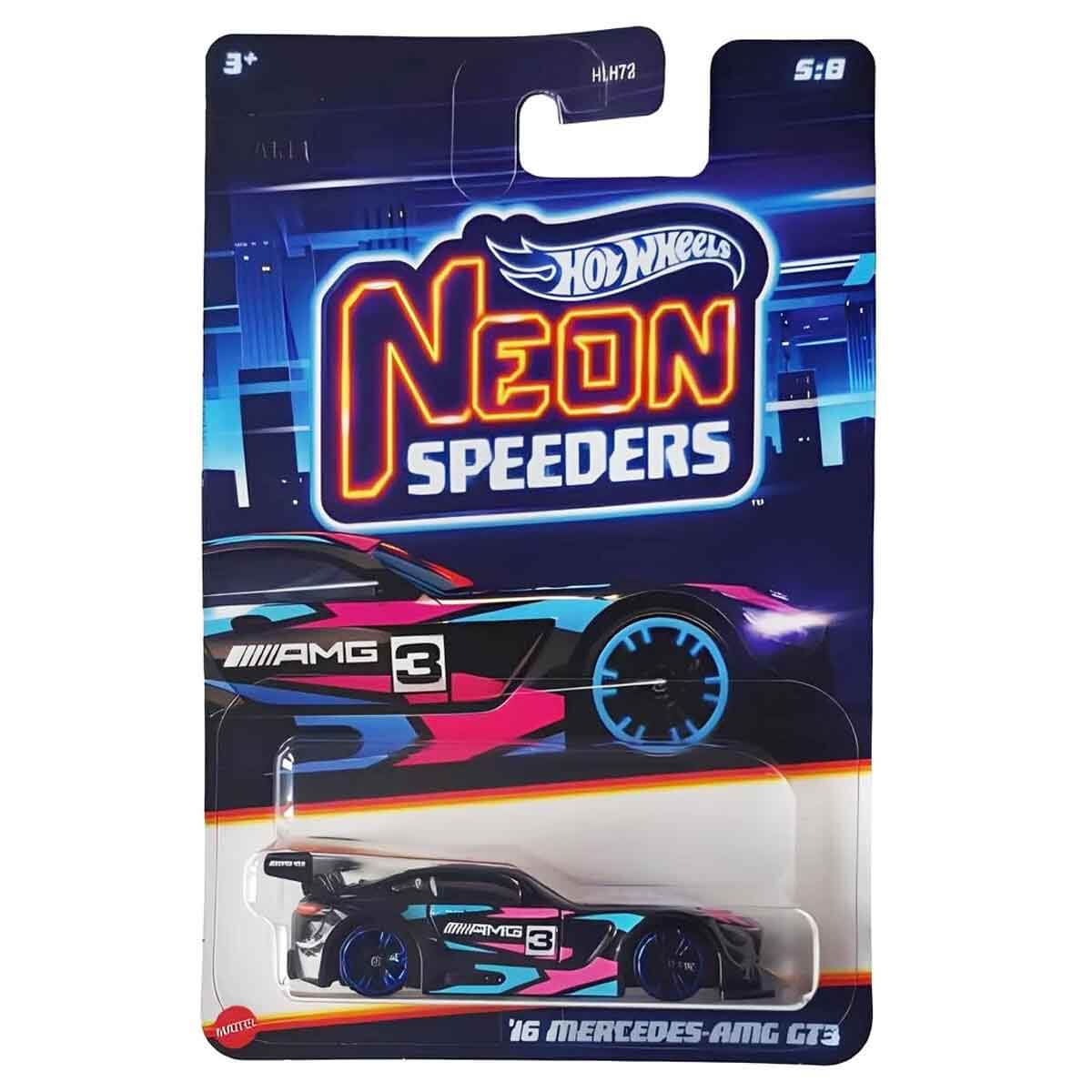 Hot Wheels Neon Yarışçılar HLH72 - Hrw82 16 Cadillac Atsv R | Toyzz Shop