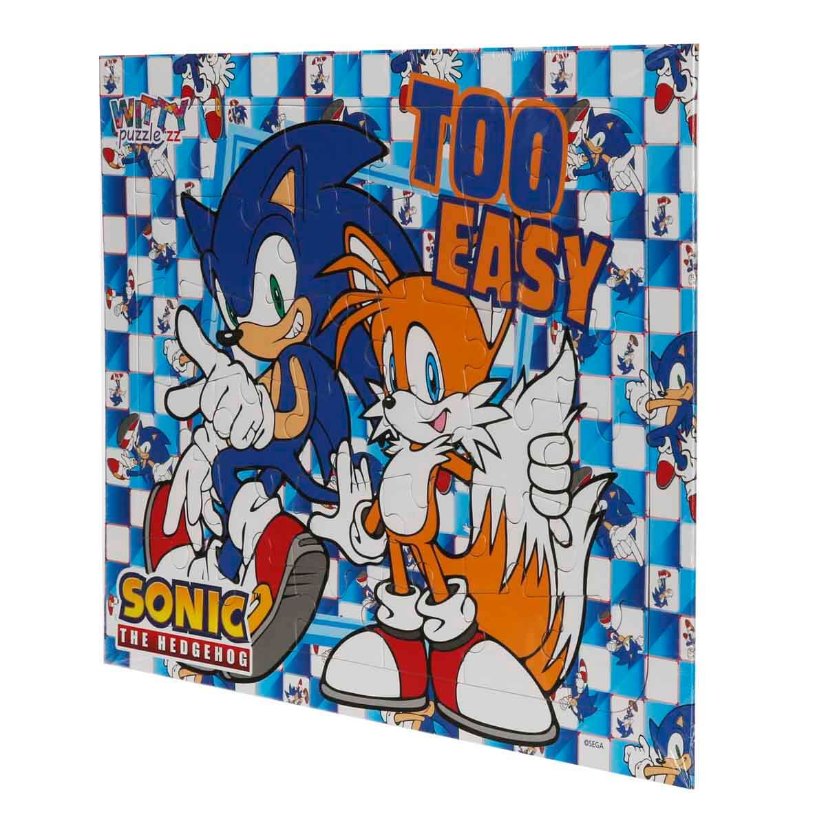 36 Parça Puzzle: Sonic Too Easy | Toyzz Shop