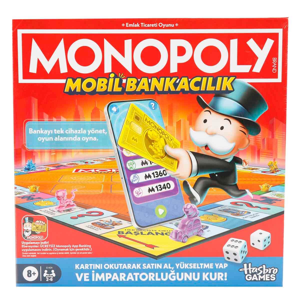 Monopoly Mobil Bankacılık Kutu Oyunu | Toyzz Shop