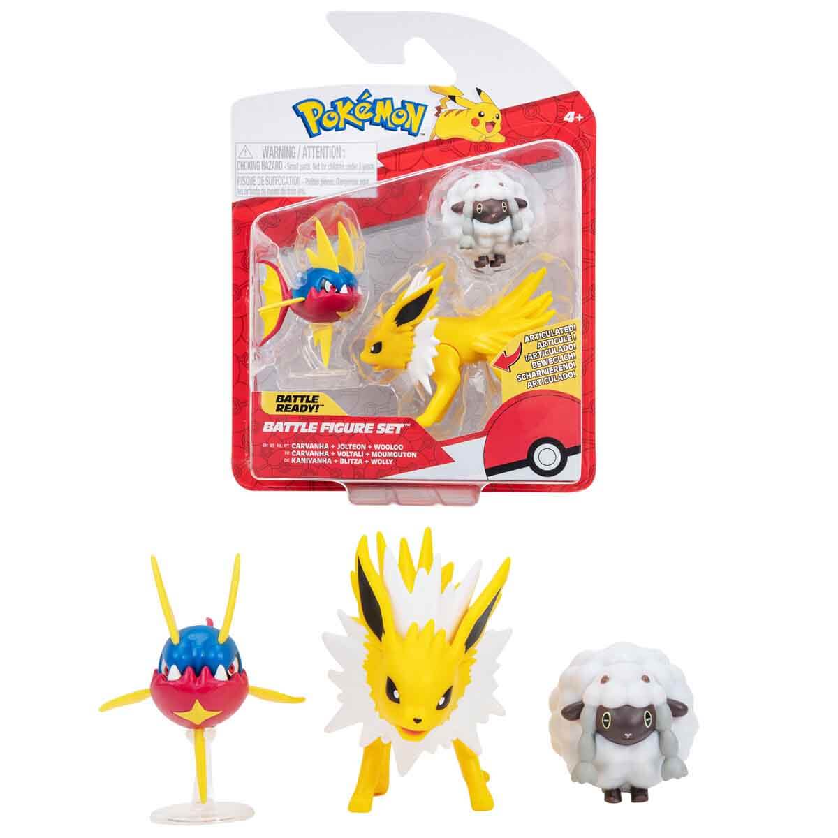 Pokemon Battle Figür 3'lü Set S15 | Toyzz Shop