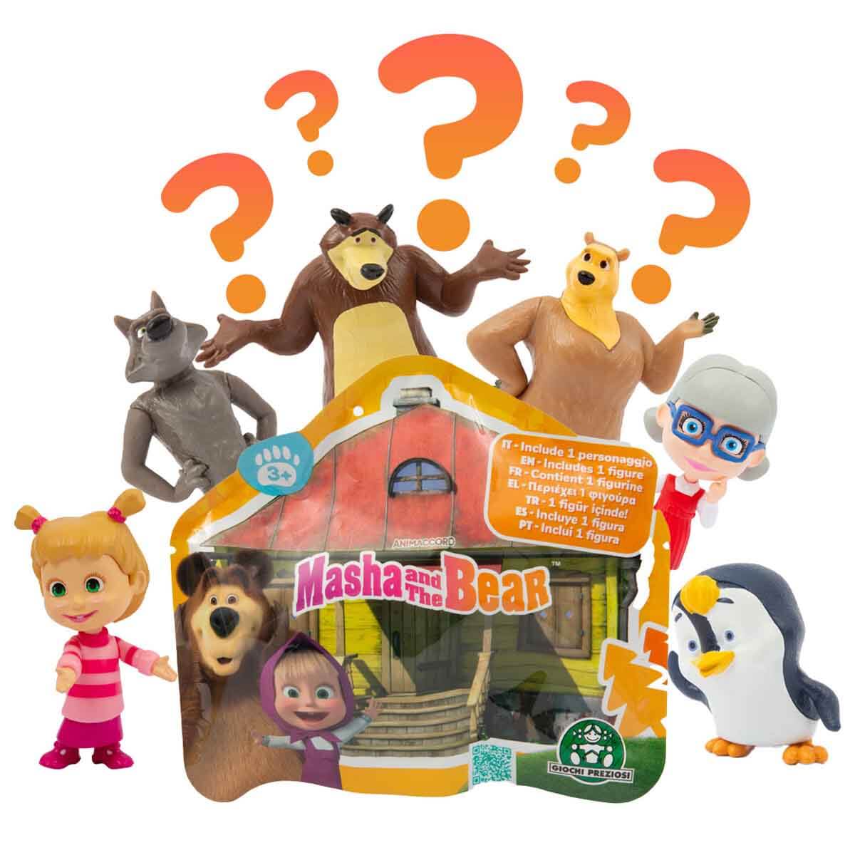 Masha ile Koca Ayı Figürü Sürpriz Paket MHA28000 | Toyzz Shop