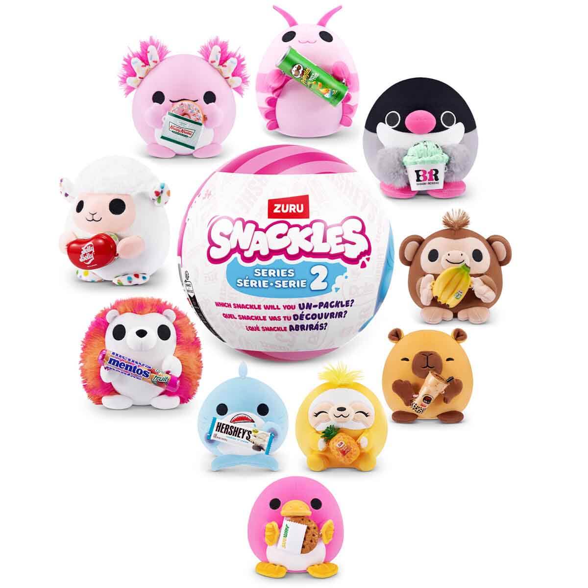 Snackles Aburcubur 12 cm Sürpriz Peluş S2 5UA02000 | Toyzz Shop