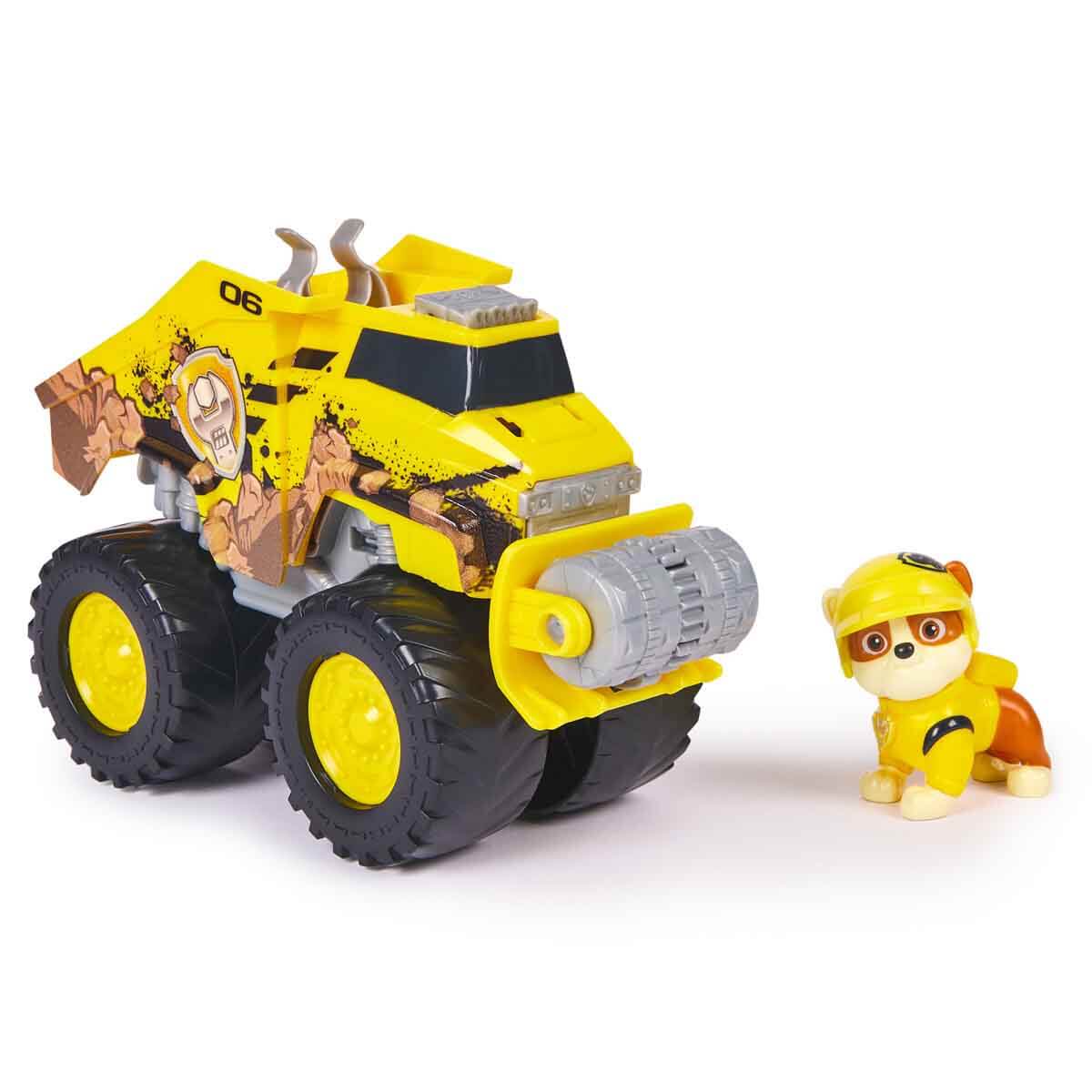 PAW Patrol Rescue Wheels Rubble Figürü ve Kurtarma Aracı Buldozer ...