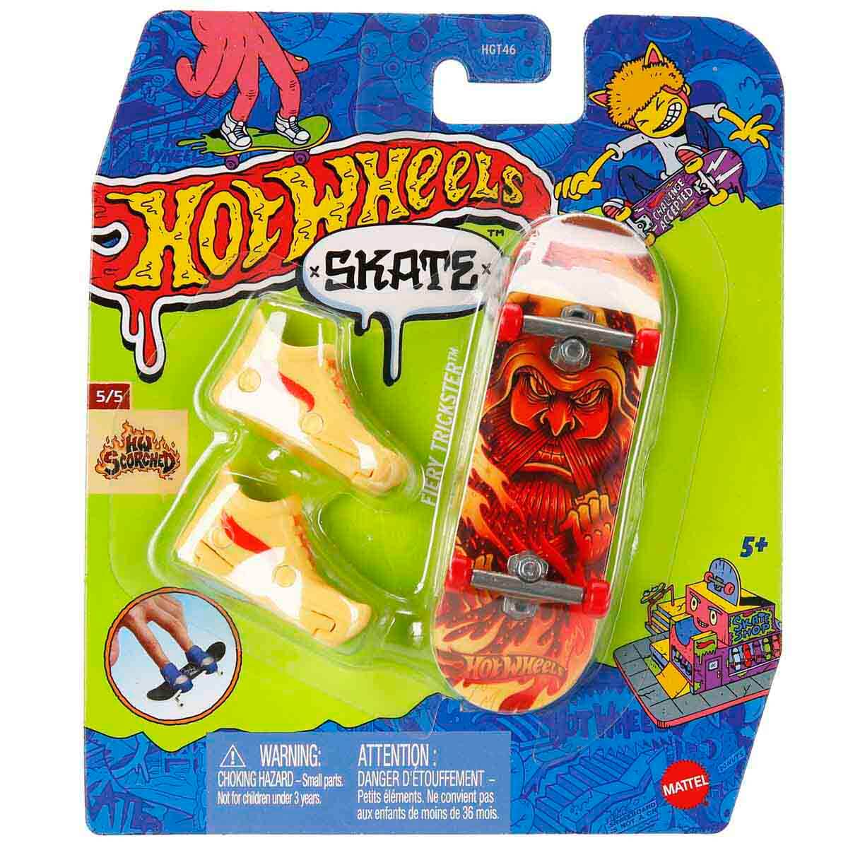 Hot Wheels Skate Parmak Kaykay ve Ayakkabı Paketleri HGT46 - Bright ...