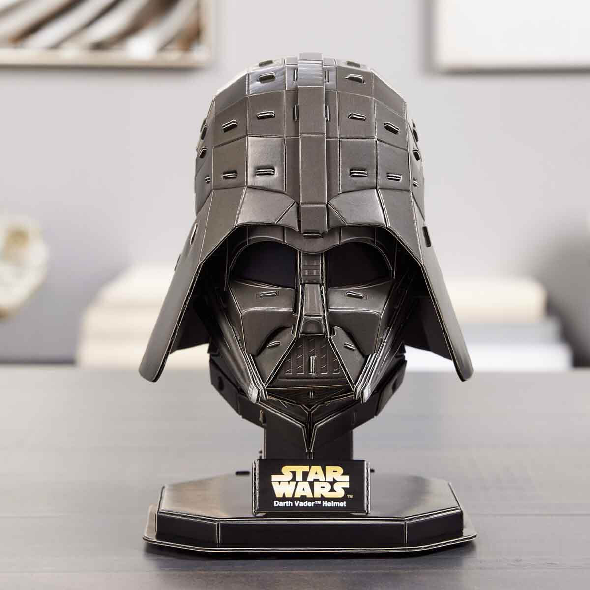 4D Build Star Wars Darth Vader Helmet 3D Puzzle Model Kiti 83 Parça ...