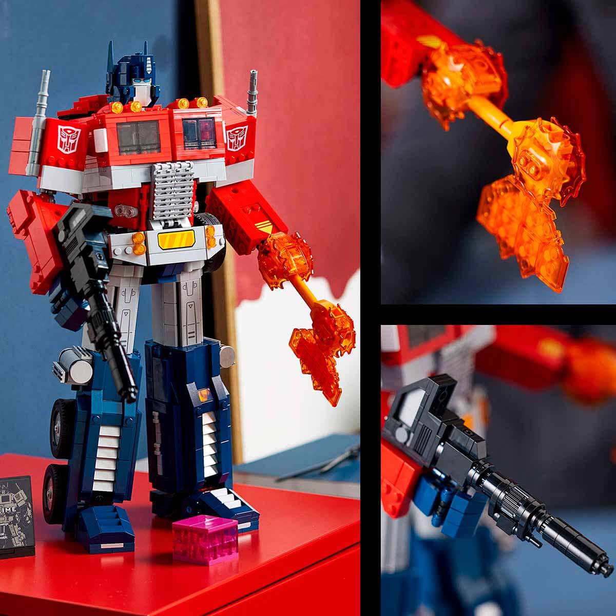 LEGO Optimus Prime 10302 - Yetişkinler için bir Transformers Efsanesi ...
