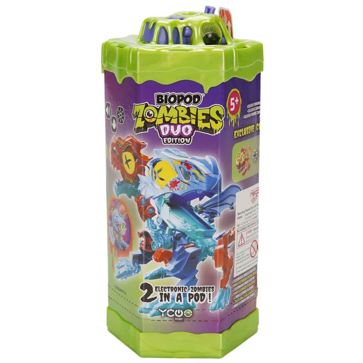 Sesli ve Işıklı Biopod Zombies Inmotion İkili Dinozor Robot S4 ...