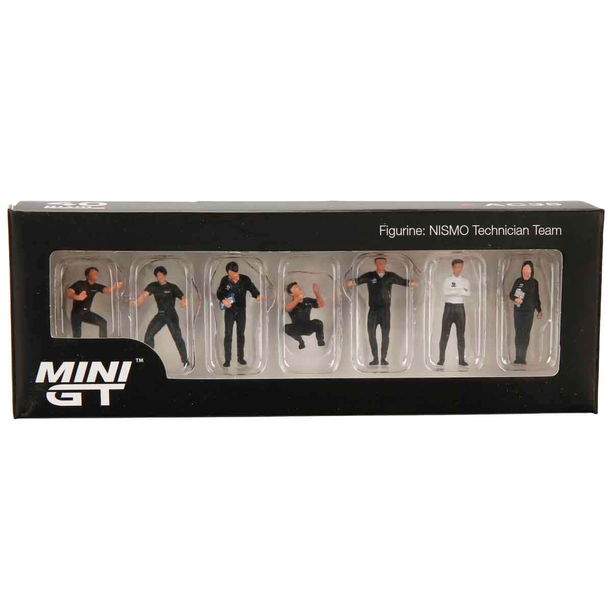 1:64 Mini Gt NISMO Technician Team Diecast 7’li Figür Seti | Toyzz Shop