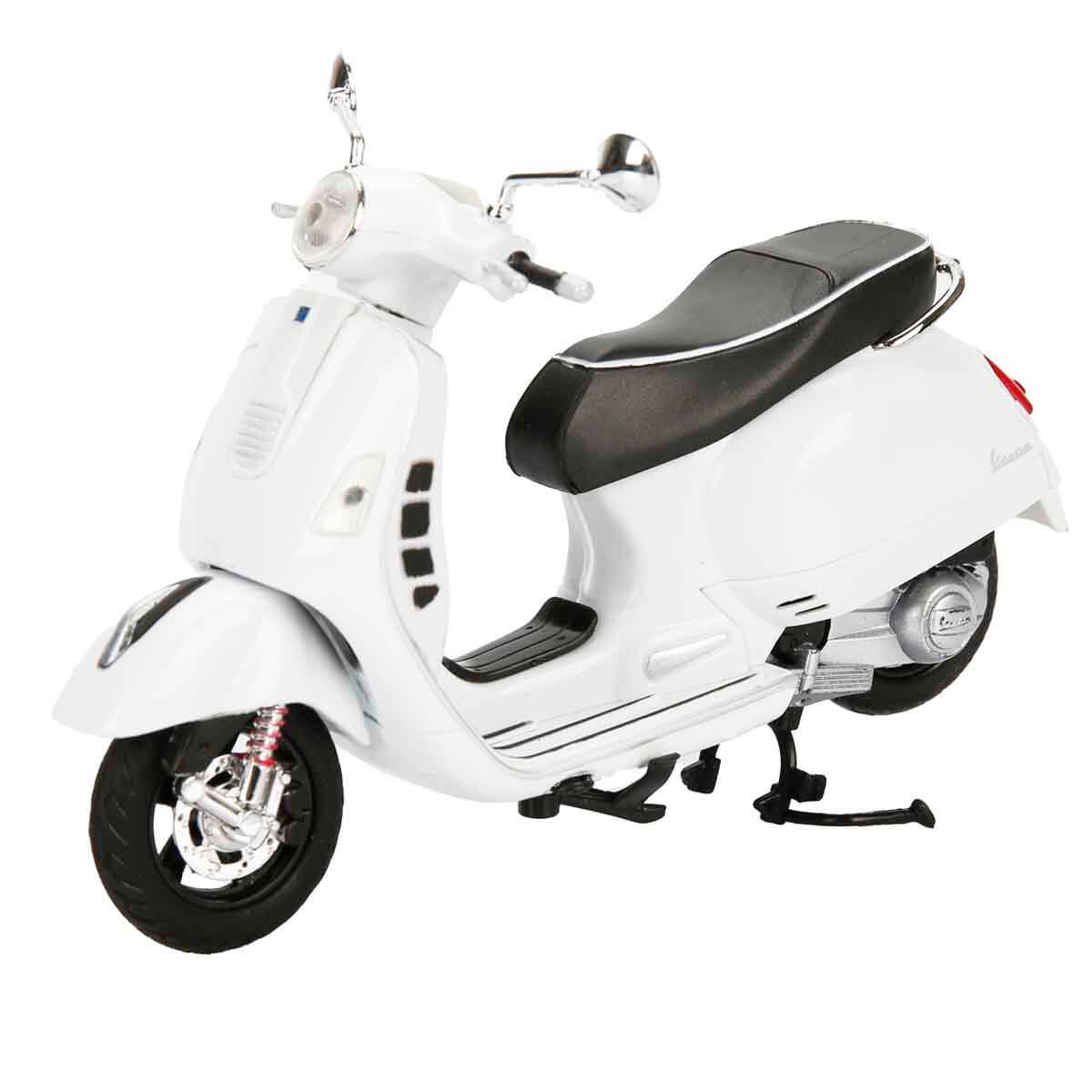 1:12 Vespa GTS 300 Süper Motor - Beyaz | Toyzz Shop
