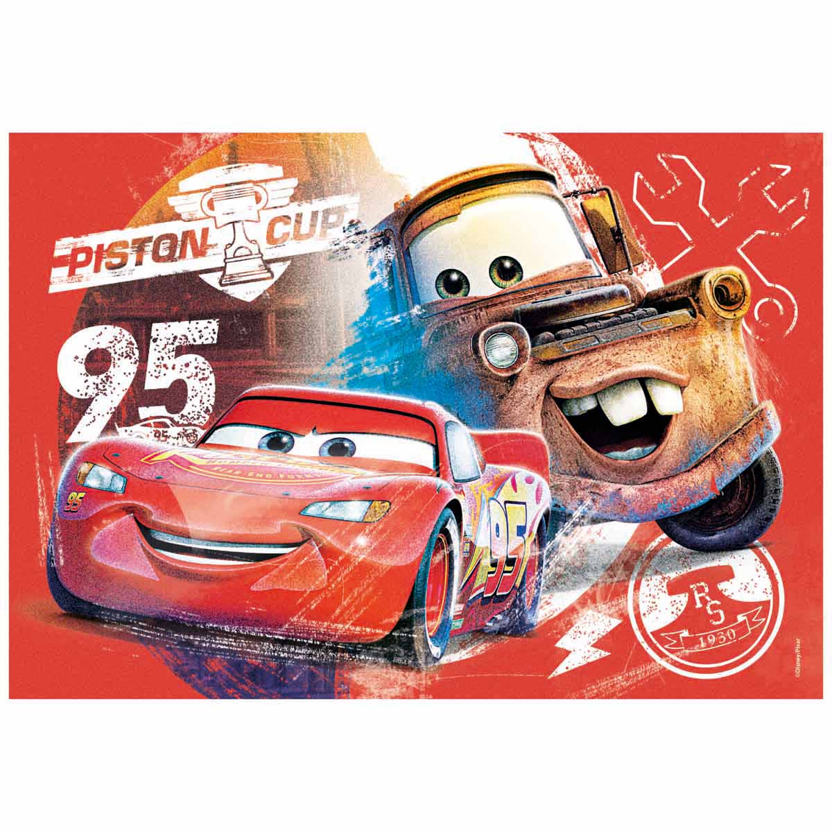 2 x 20 Parça Supercolor Puzzle: Disney Cars | Toyzz Shop