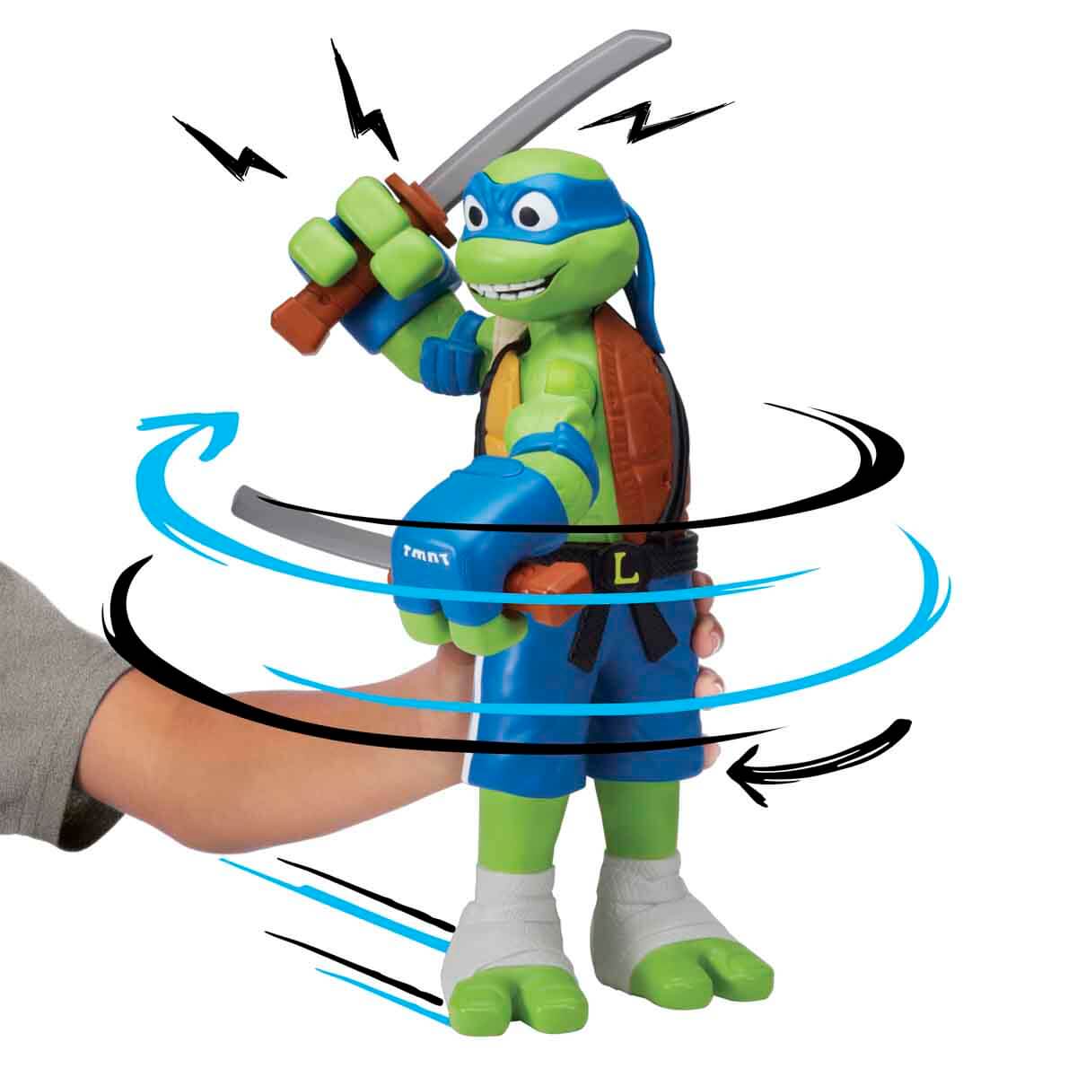 Teenage Mutant Ninja Turtles Roll N Punch Leonardo Figürü 30 cm ...