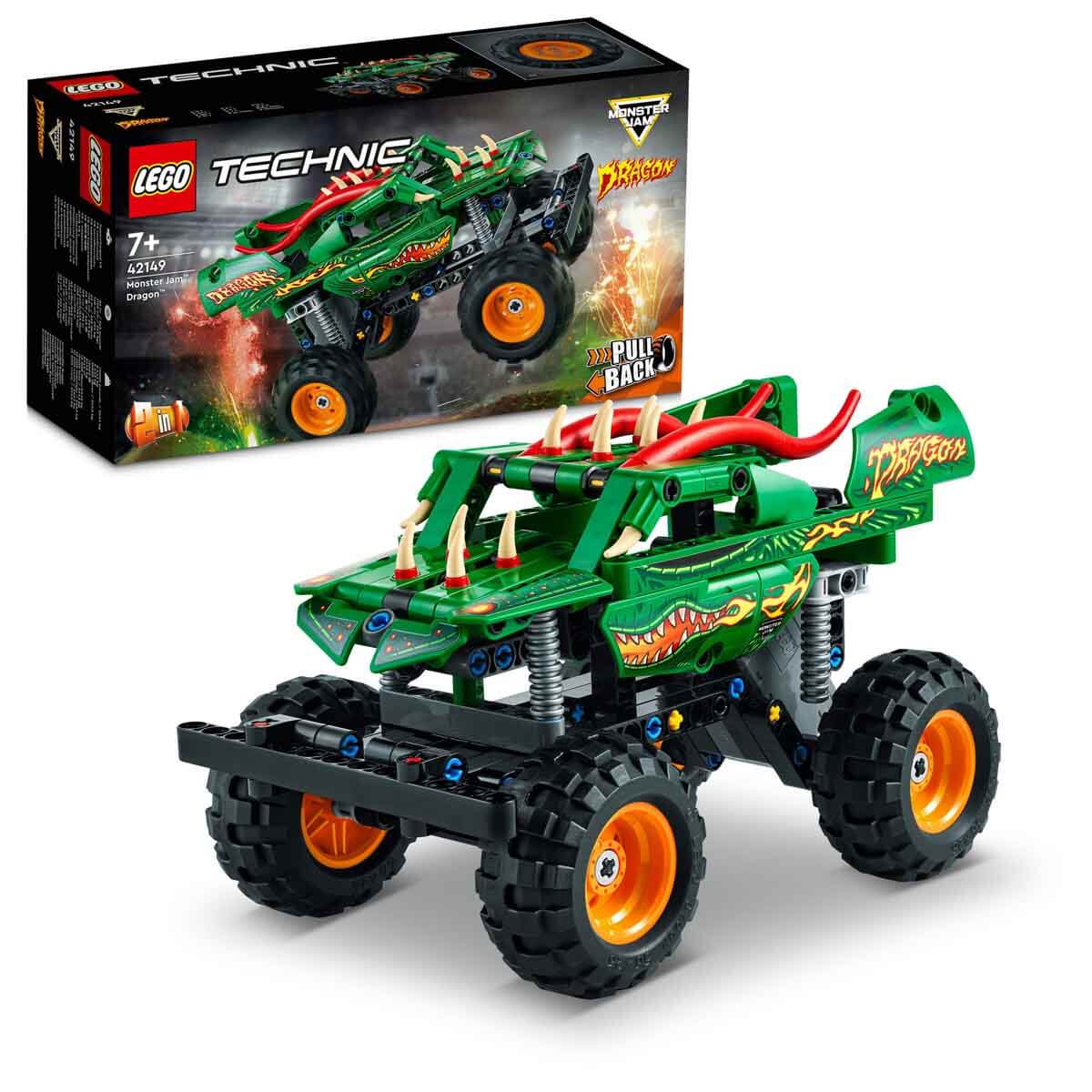 LEGO Technic Monster Jam Dragon 42149 - Oyuncak Kamyonları Seven 7 Yaş ...