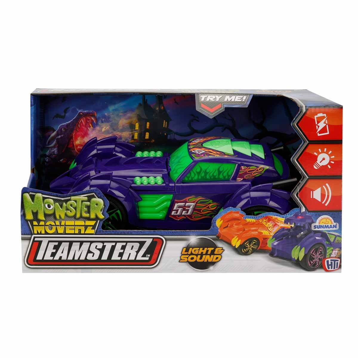 Teamsterz Monster Movers Sesli ve Işıklı Dönüşebilen Araba 27 cm ...