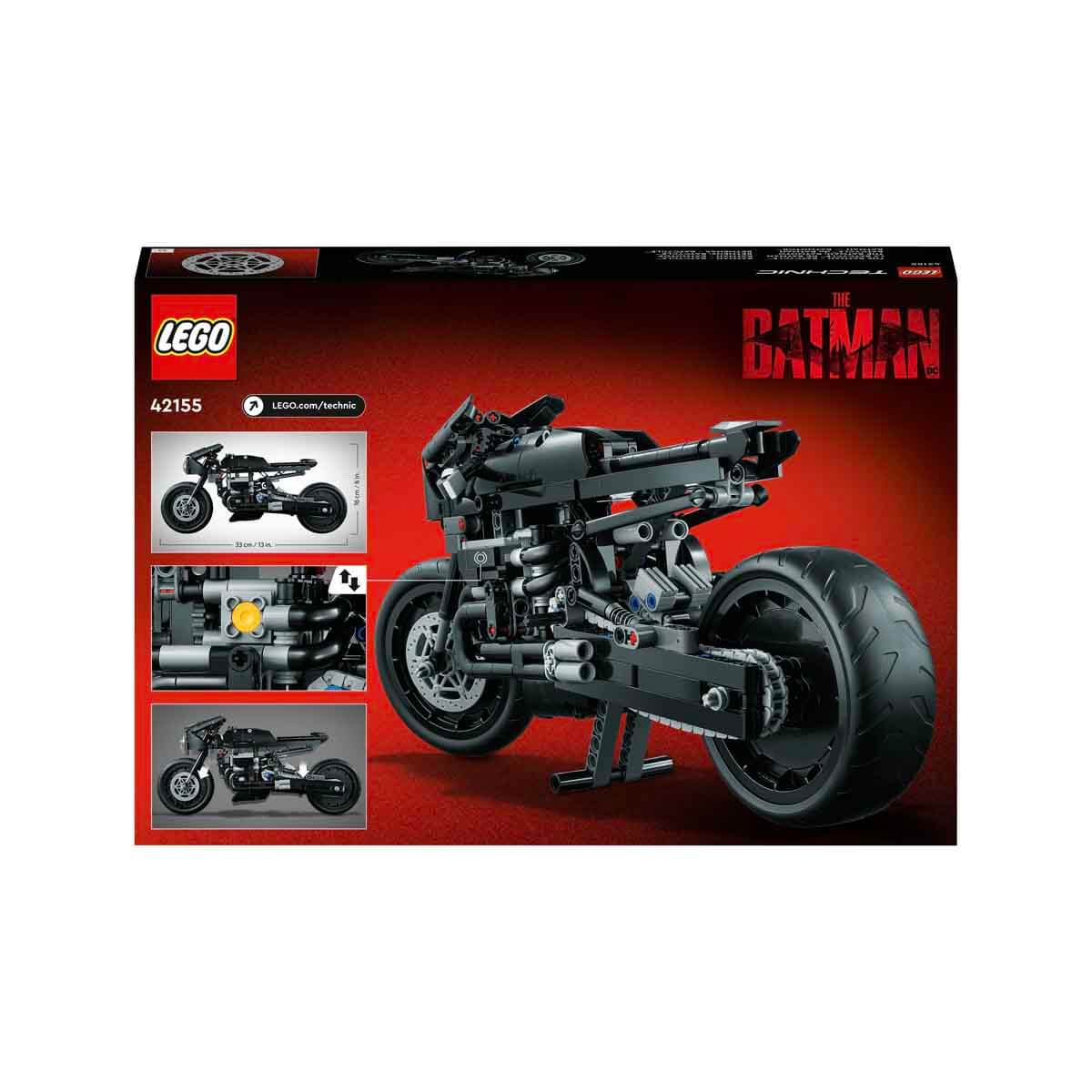 LEGO® Technic BATMAN - BATCYCLE™ 42155 - 9 Yaş ve Üzeri Çocuklar için ...
