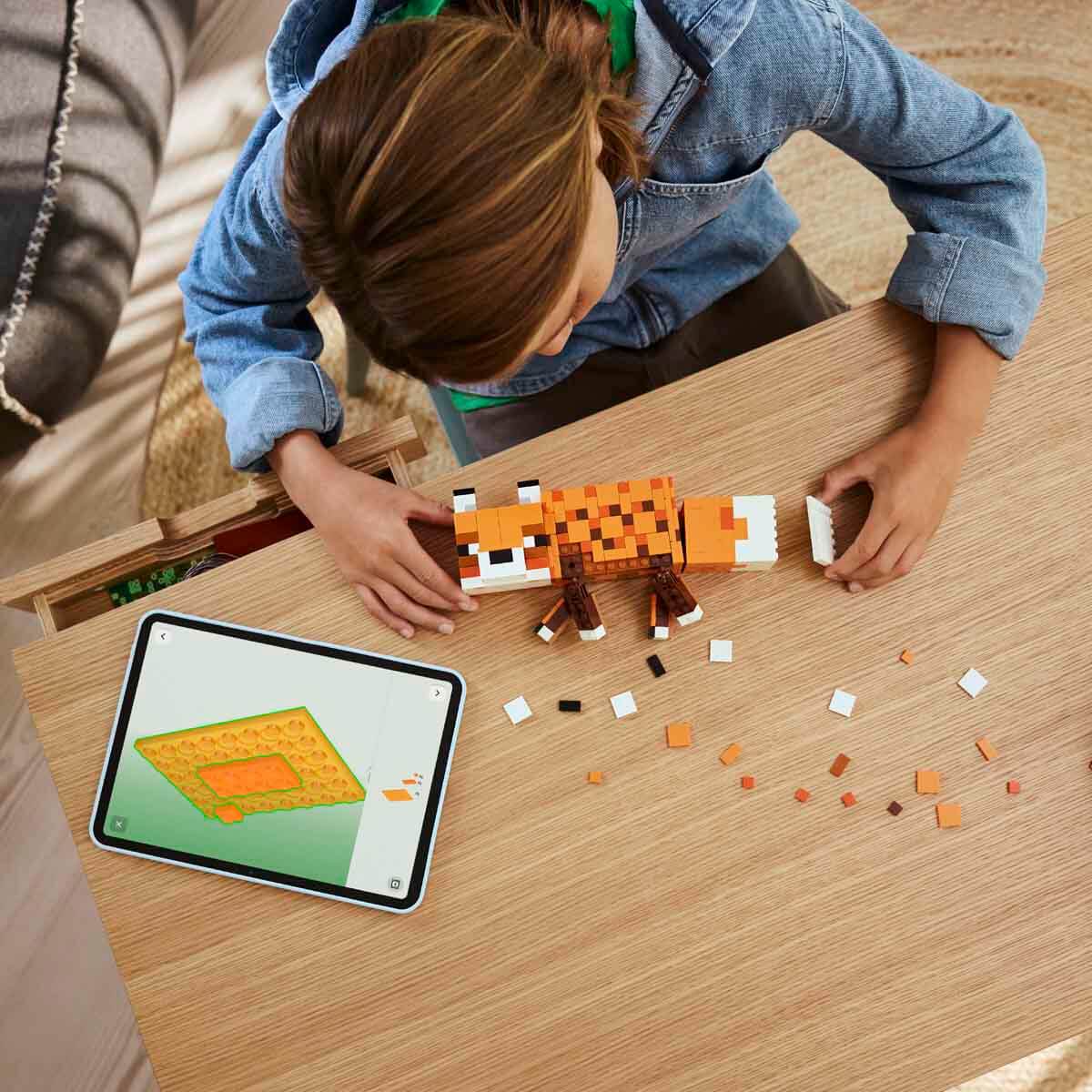 LEGO Minecraft Tilki 21588 - 10 Yaş Üzeri Çocuklar için Duruşu ...