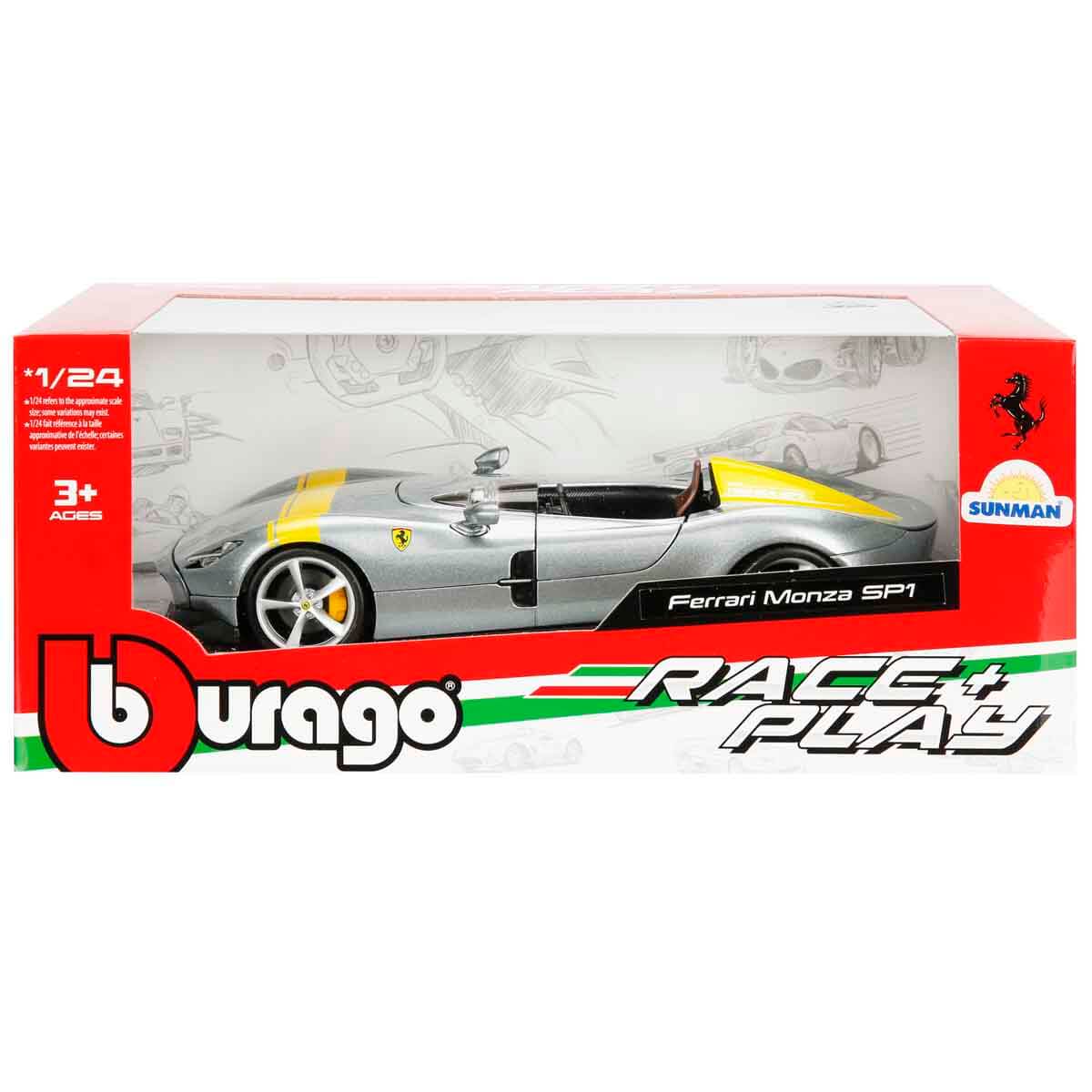 1:24 Ferrari Formula 1 Monza SP1 Model Araba - Gri | Toyzz Shop