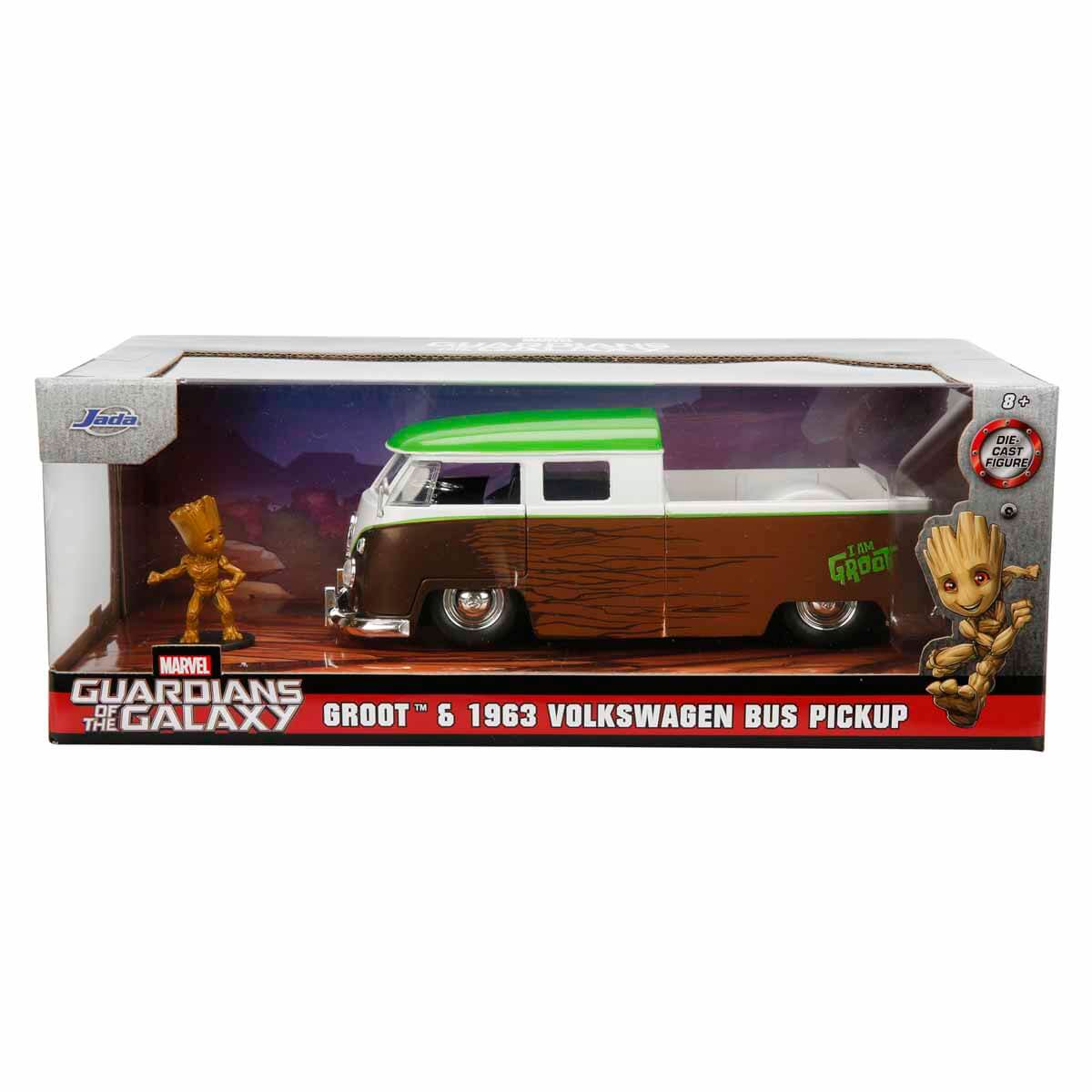 1963 Volkswagen Bus Pickup Model Araba ve Groot Figür | Toyzz Shop