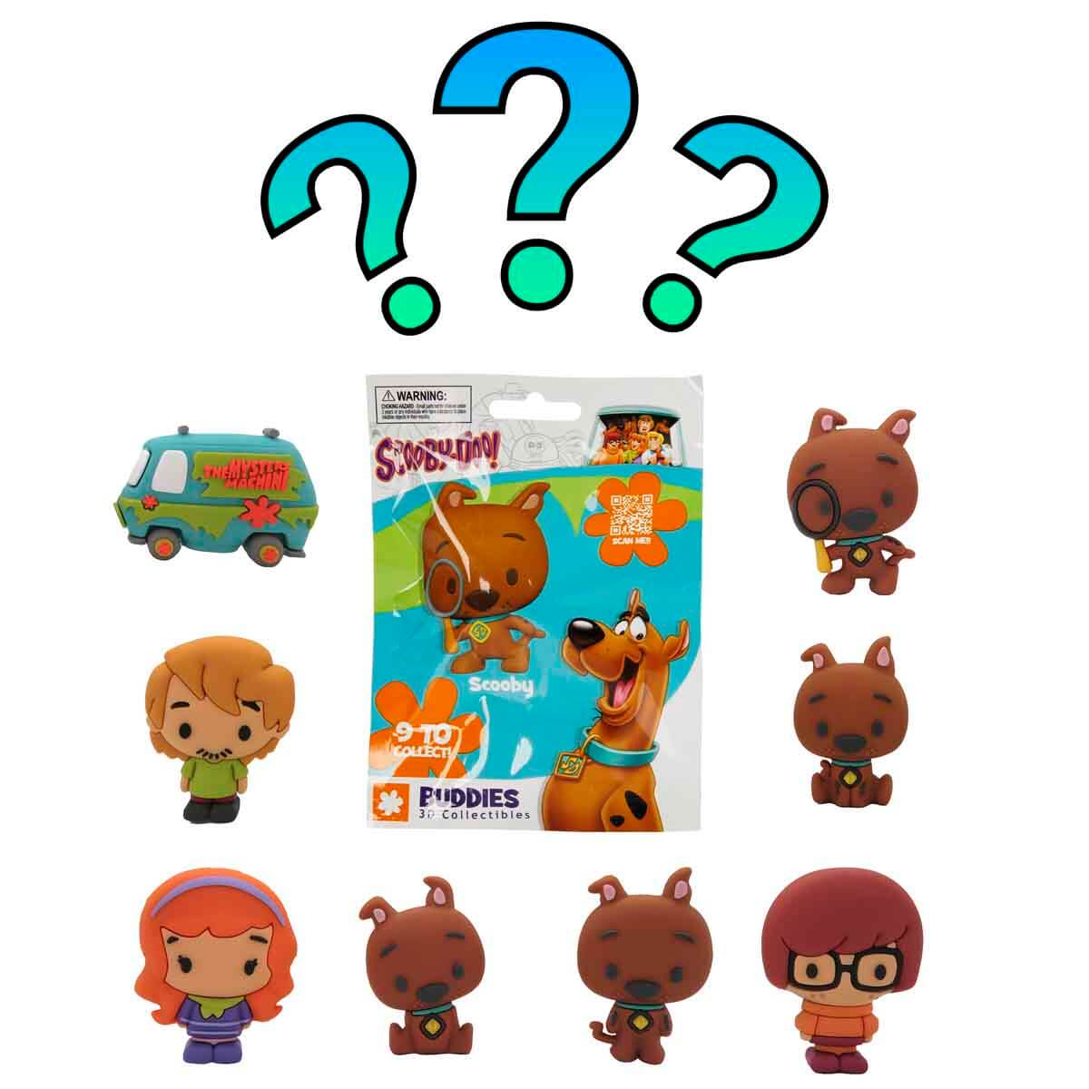 Cool Things Scooby Doo Buddies 3D Sürpriz Figür Paketi | Toyzz Shop