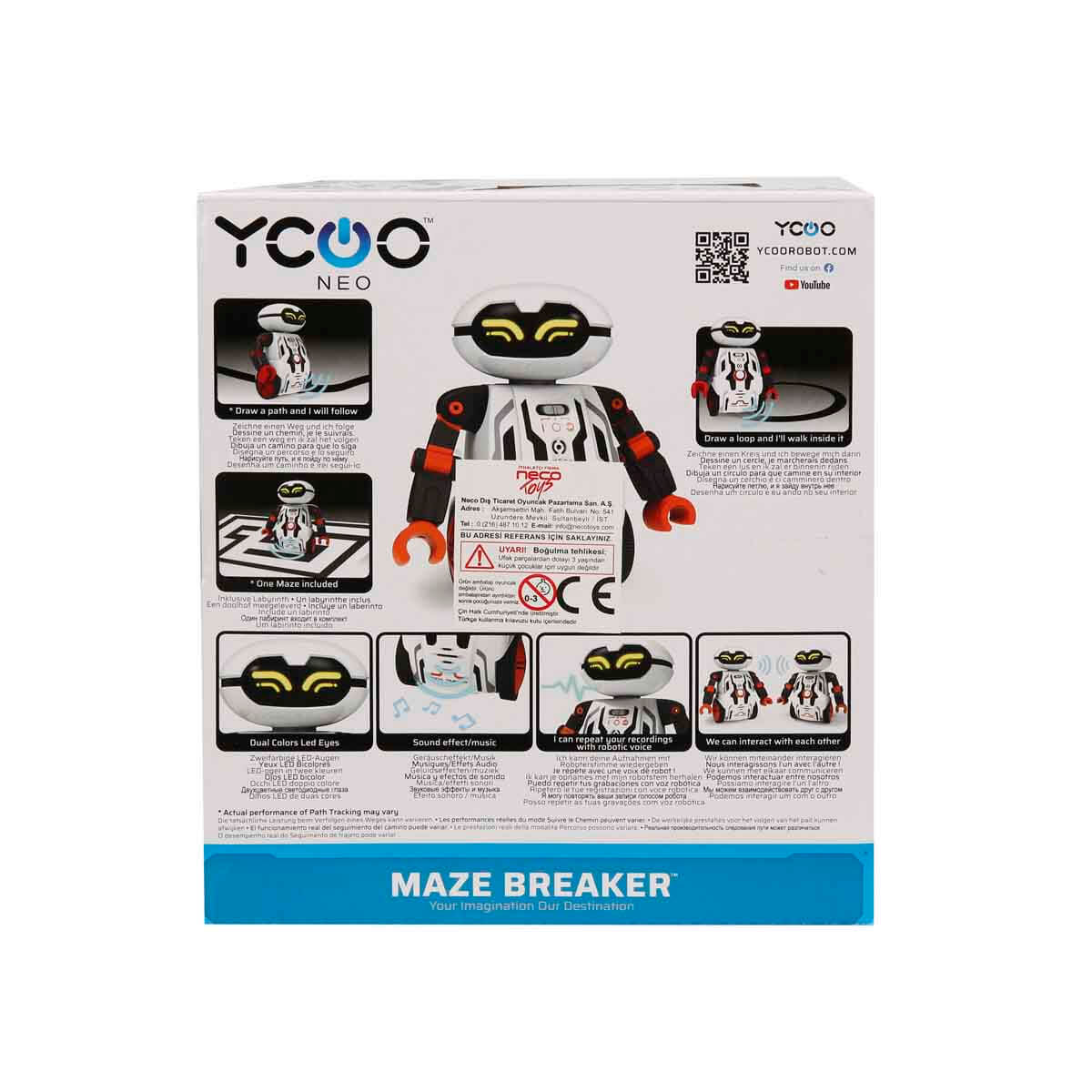 Silverlit Yapay Zekalı Maze Breaker Robot - Siyah | Toyzz Shop