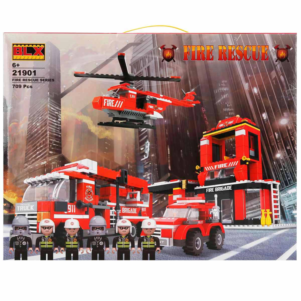 BLX Fire Rescue İtfaiye İstasyonu 21901 | Toyzz Shop