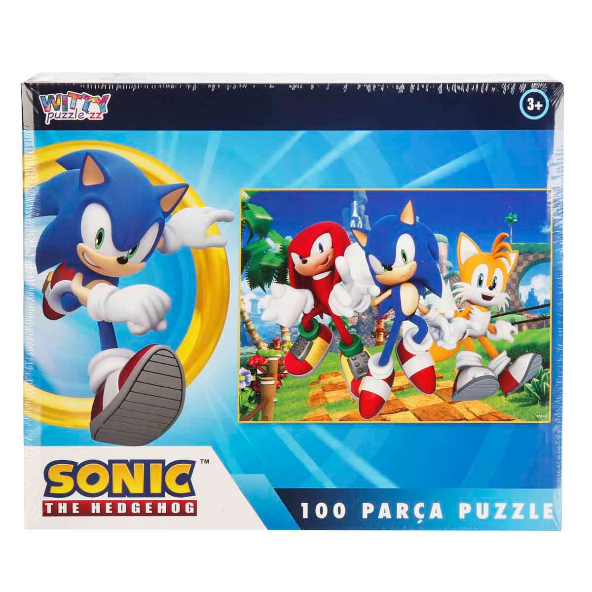 100 Parça Puzzle: Sonic The Hedgehog | Toyzz Shop