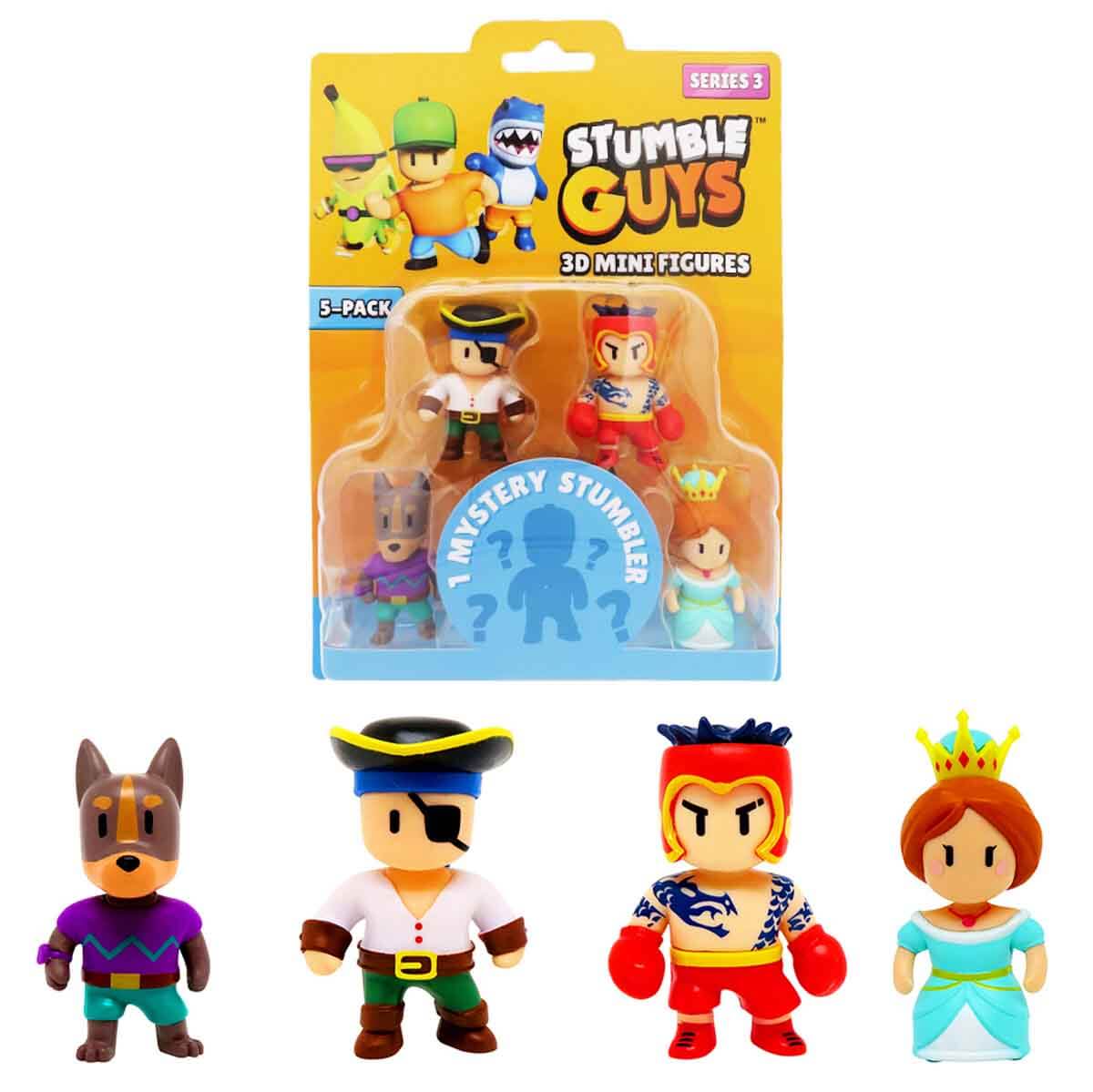 Stumble Guys 5’li Mini Figür Seti S3 TUY22000 - Mr.Business'Lı Set ...