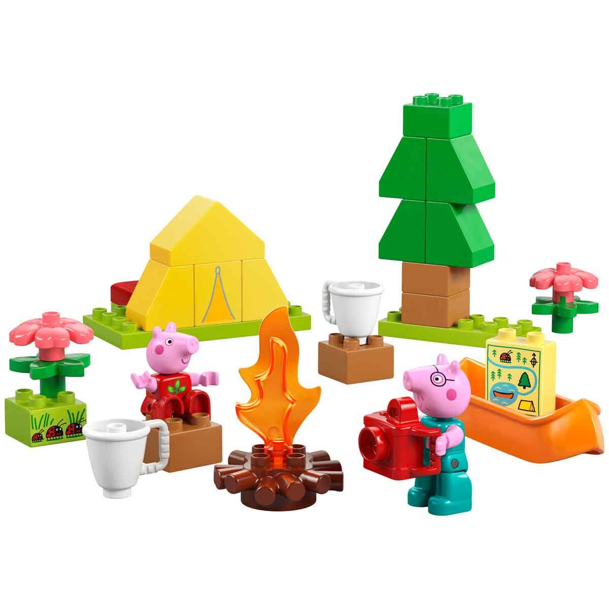 LEGO DUPLO Peppa Pig Kamp Gezisi 10452 - 2 Yaş ve Üzeri Çocuklar için ...
