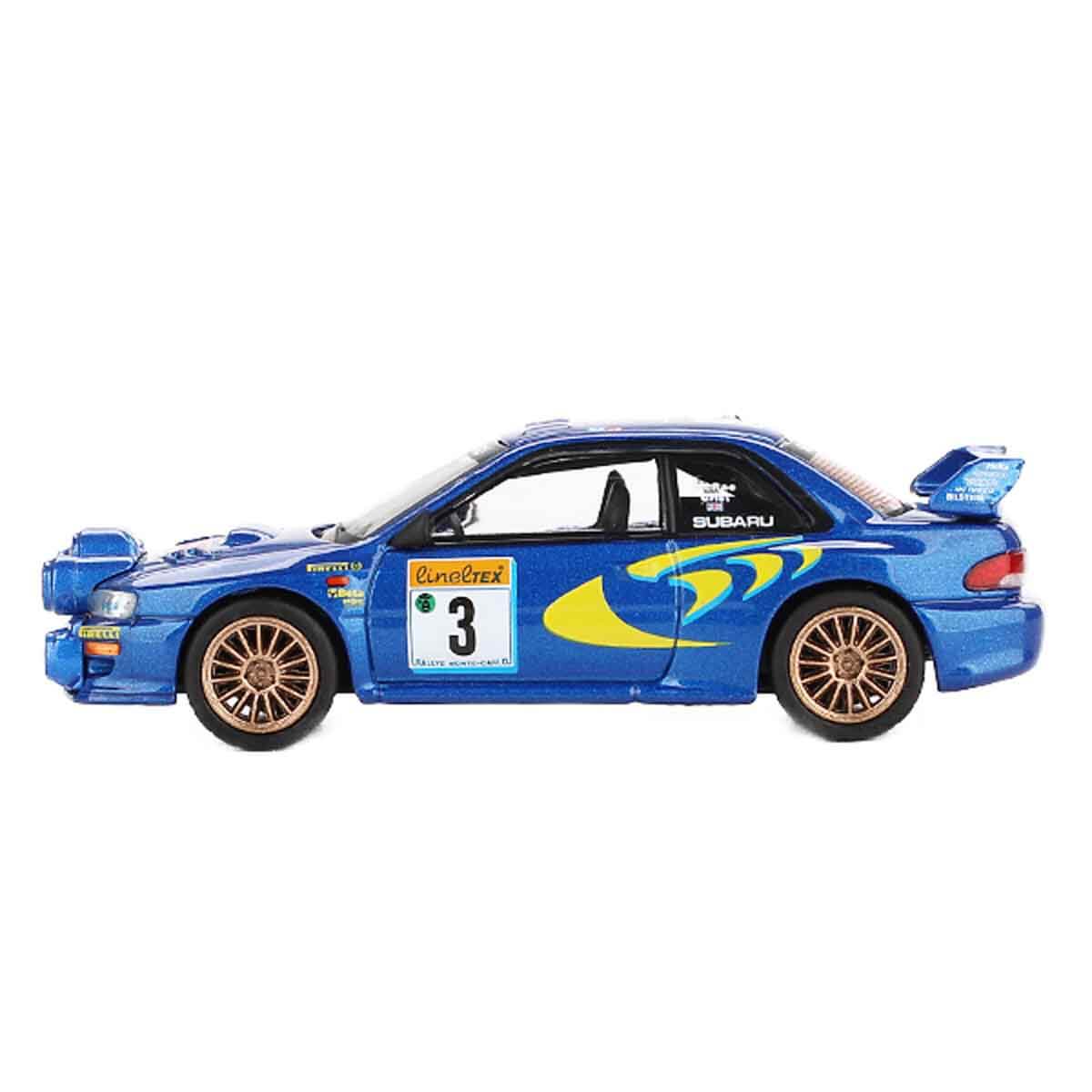 1:64 Mini Gt Subaru Impreza WRC98 1998 Rally Monte-Carlo 3rd Place ...