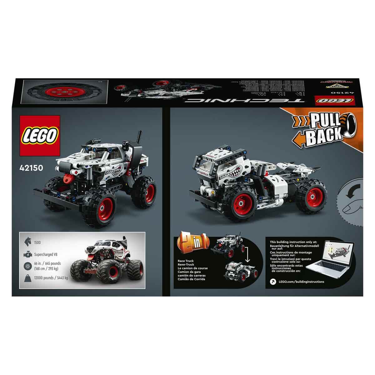 LEGO Technic Monster Jam Monster Mutt Dalmaçyalı 42150 7 Yaş ve Üzeri ...