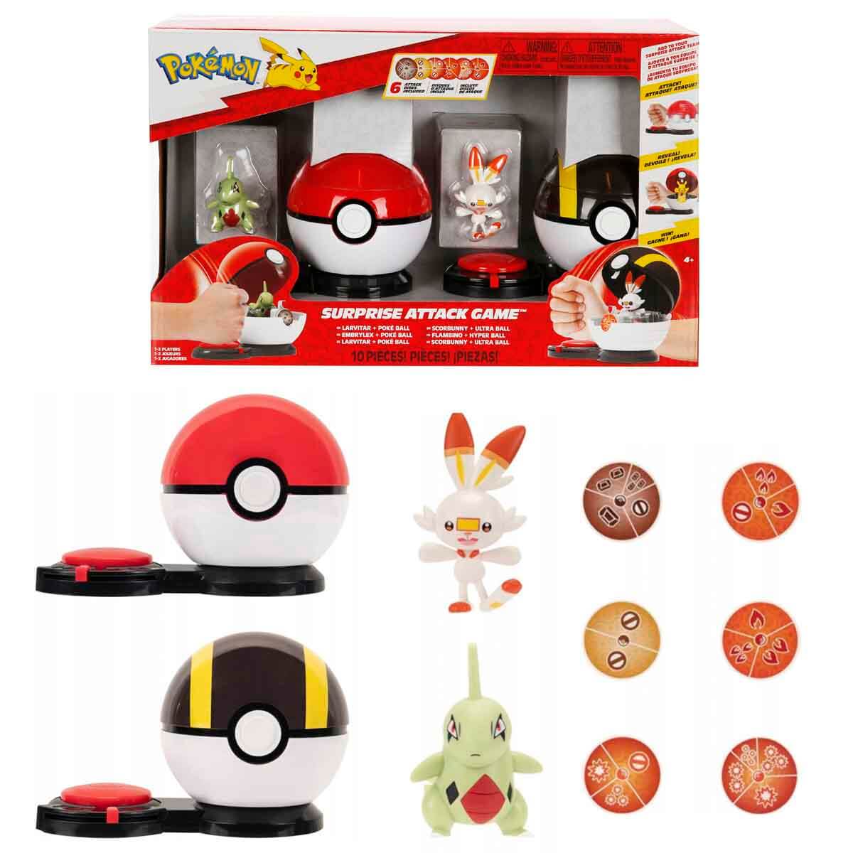 Pokemon Surprise Attack Oyun Seti S1 - Larvitar Ve Scorbunny Pkw3653 ...