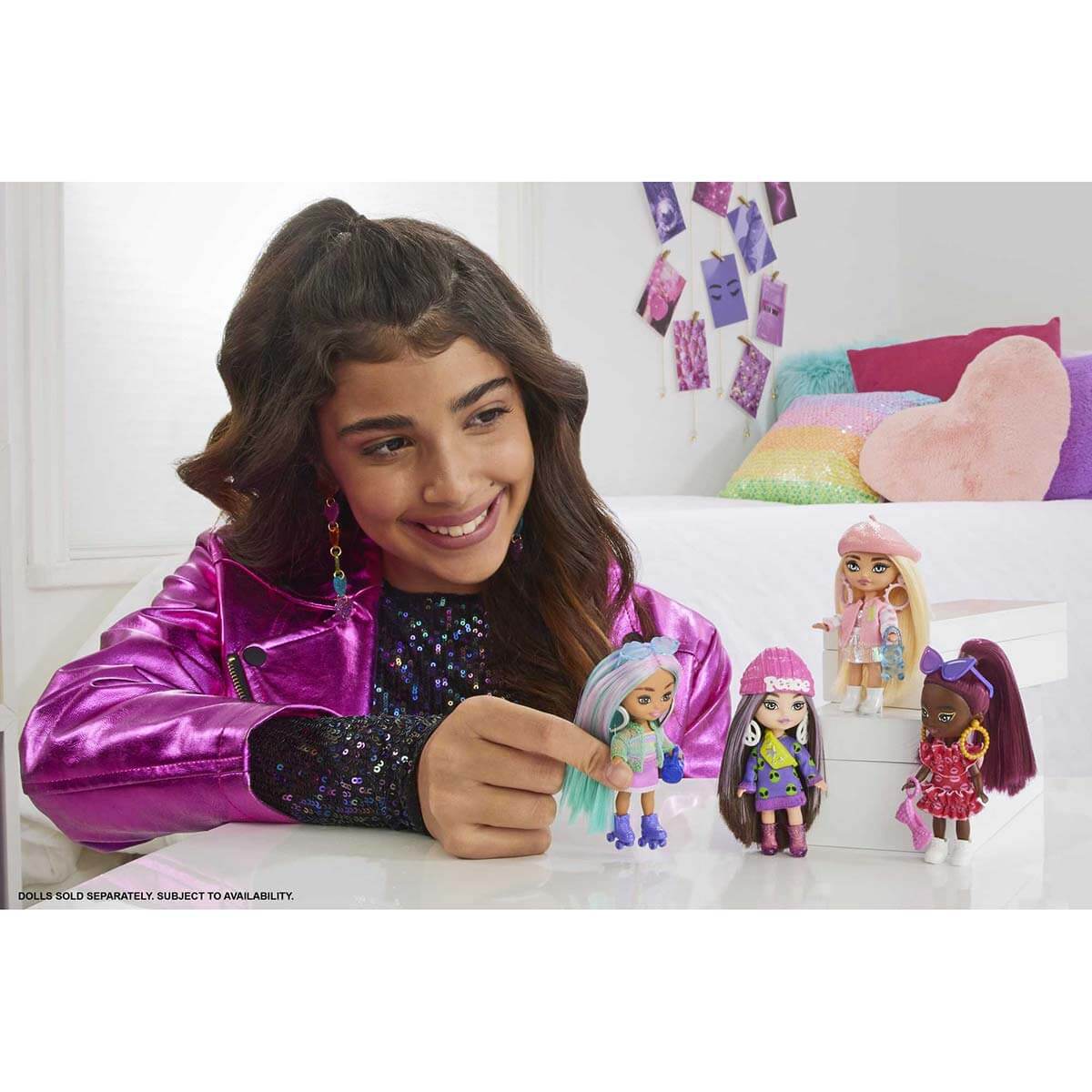 Barbie Extra Mini Minis Bebek Çeşitleri HLN44 - Esmer Sarı Saçlı ...
