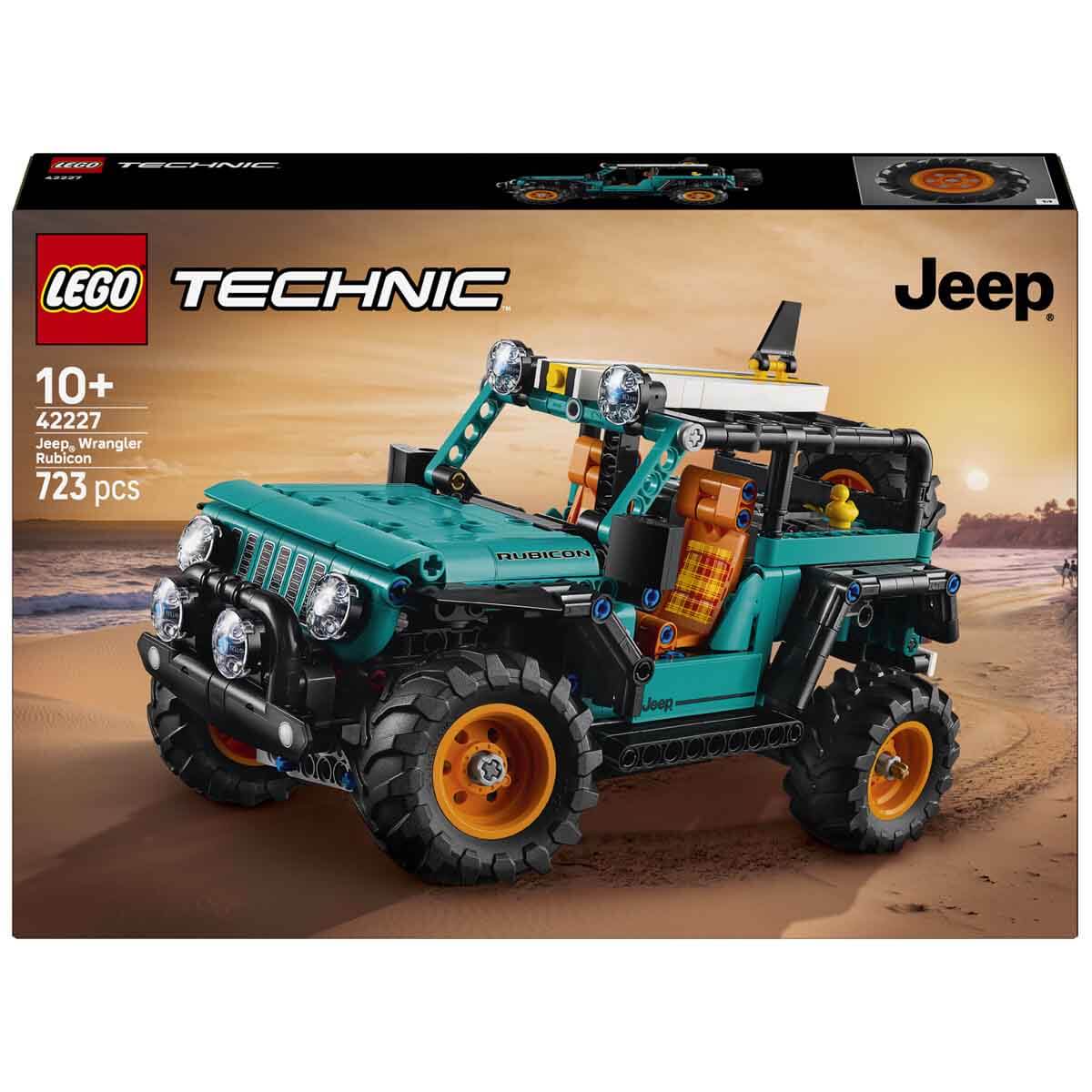 LEGO Technic Jeep Wrangler Rubicon SUV 42227 - 10 Yaş ve Üzeri Çocuklar ...