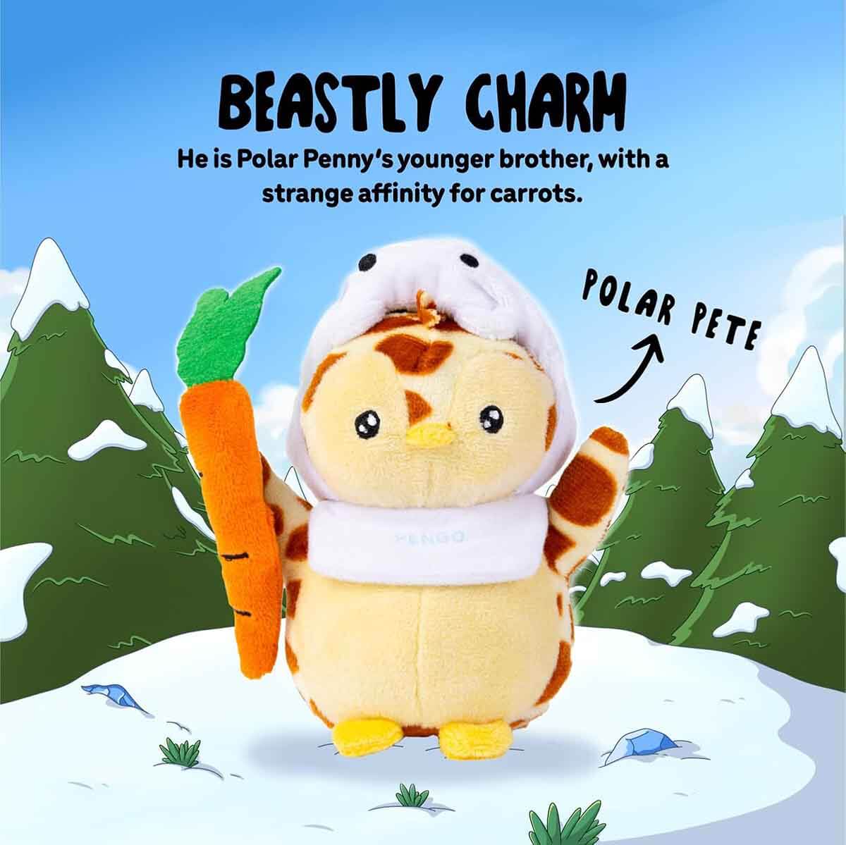 Pudgy Penguins Anahtarlık Klipsi - Mavi Fiyonklu Pixie Pie | Toyzz Shop