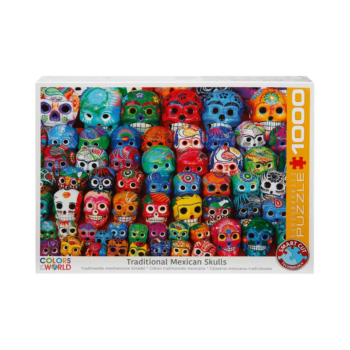1000 Parça Puzzle : Traditional Mexican Skulls | Toyzz Shop