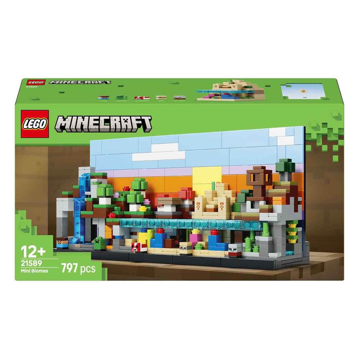 LEGO Minecraft Mini Biyomlar 21589 - 12 Yaş ve Üzeri Çocuklar için ...