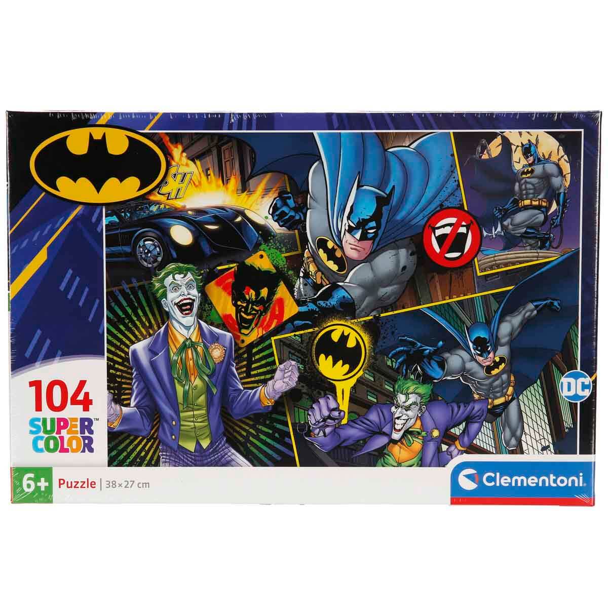 104 Parça Supercolor Puzzle: Batman ve Joker 25031 | Toyzz Shop